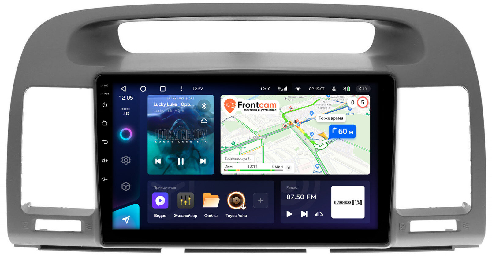 Штатная магнитола Toyota Camry XV30 2001-2006 Teyes CC3L 4/32 9" RM-9105 Android 10 (4G-SIM, DSP, IPS)