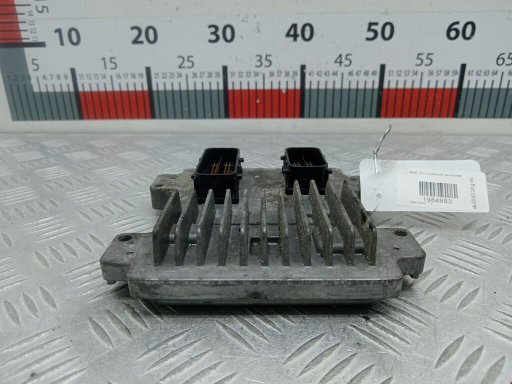 Блок управления двигателем Opel Corsa D 12642927 арт. 1984883