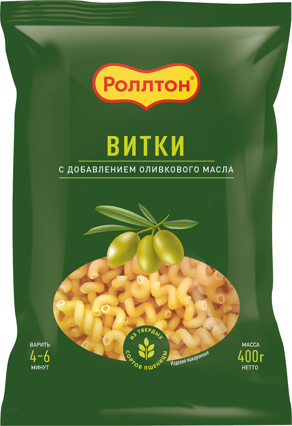 Витки Роллтон с Оливковым маслом 400г