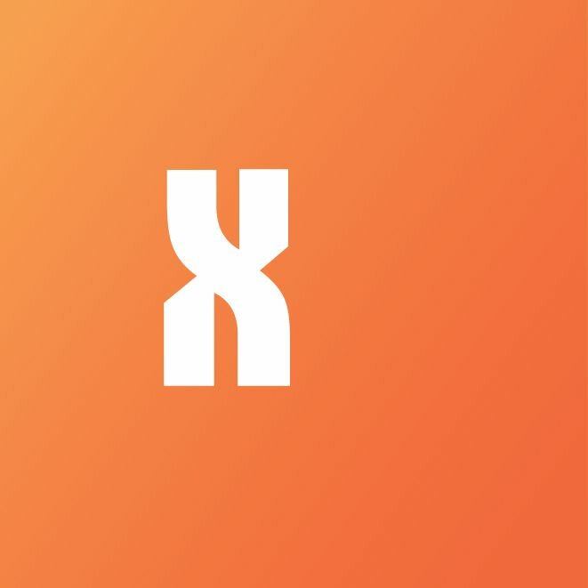 Буква Х из акрила для вывесок 5 см / шрифт 2 белый