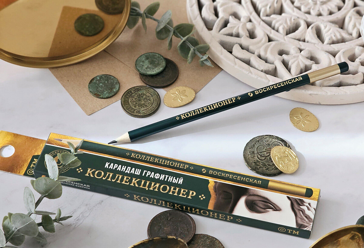 "ВКФ" "Карандаш со смешными фразами" SUV-034 Карандаш графитный заточенный ТМ (HB) коллекционер