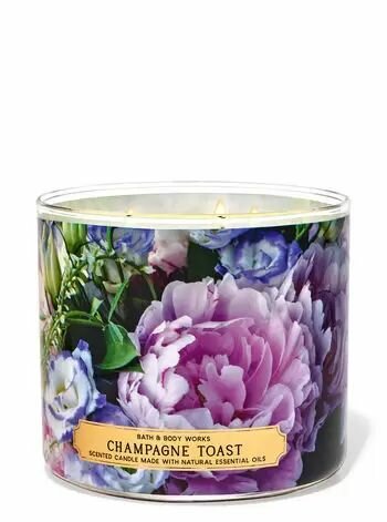 Bath and Body Works свеча ароматическая с 3-мя фитилями CHAMPAGNE TOAST