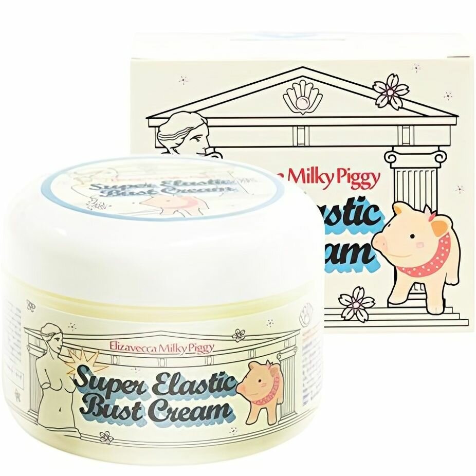 Крем Elizavecca Milky Piggy Super Elastic Bust Cream, Массажный крем для упругости бюста, 100 мл
