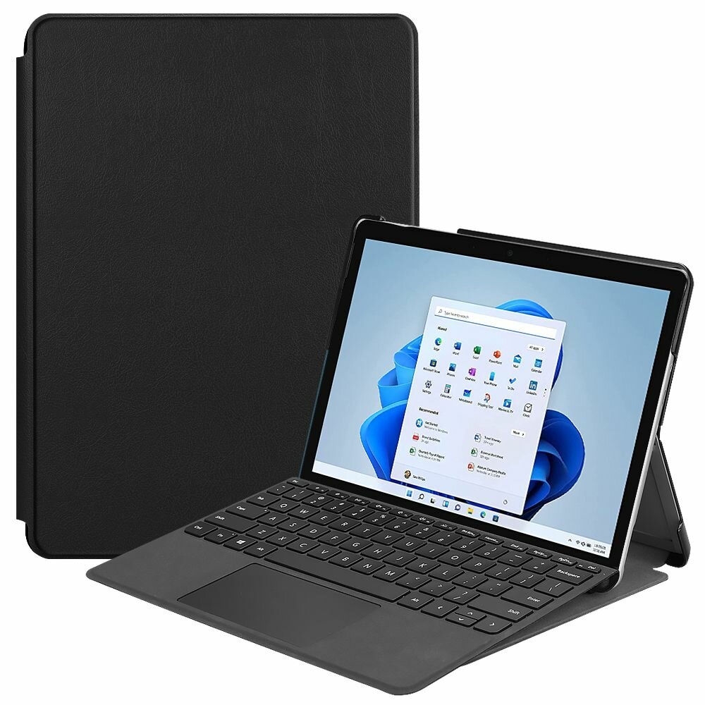 Чехол-клатч MyPads для Microsoft surface GO 3 /GO 2 /GO с отделением под клавиатуру Только набор без клавиатуры.