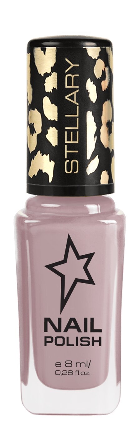 STELLARY Лак для ногтей Nail Polish, 8 мл, 43 Серо-коричневый