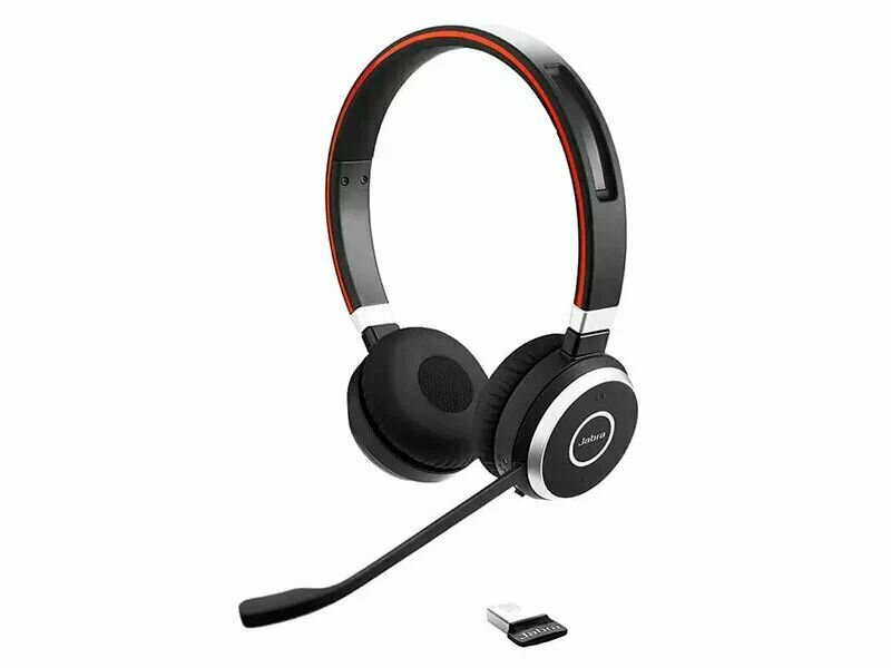 Наушники Jabra Evolve 65 SE Link380a UC Stereo Black 6599-839-409