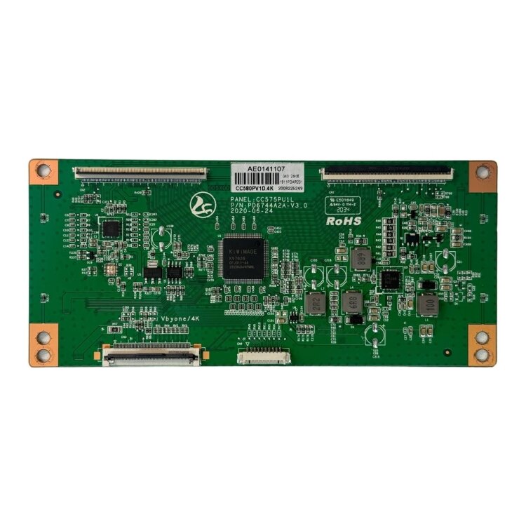 Плата T-Con CC580PV1D.4K CC575PU1L PD6744A2A-V3.0 для Telefunken TF-LED58S01T2SU