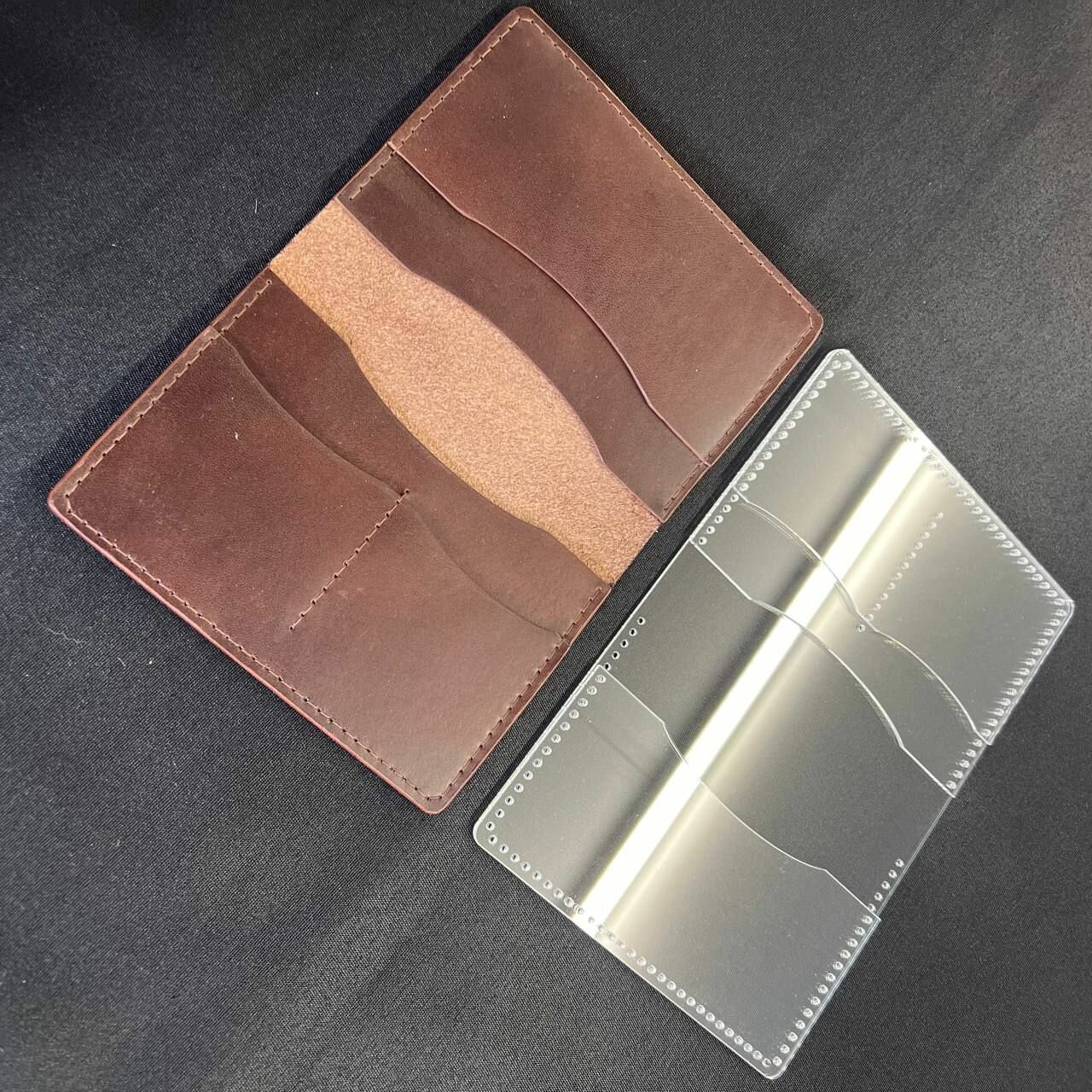 Лекало для шитья кожи из акрила - выкройка докхолдер Iron