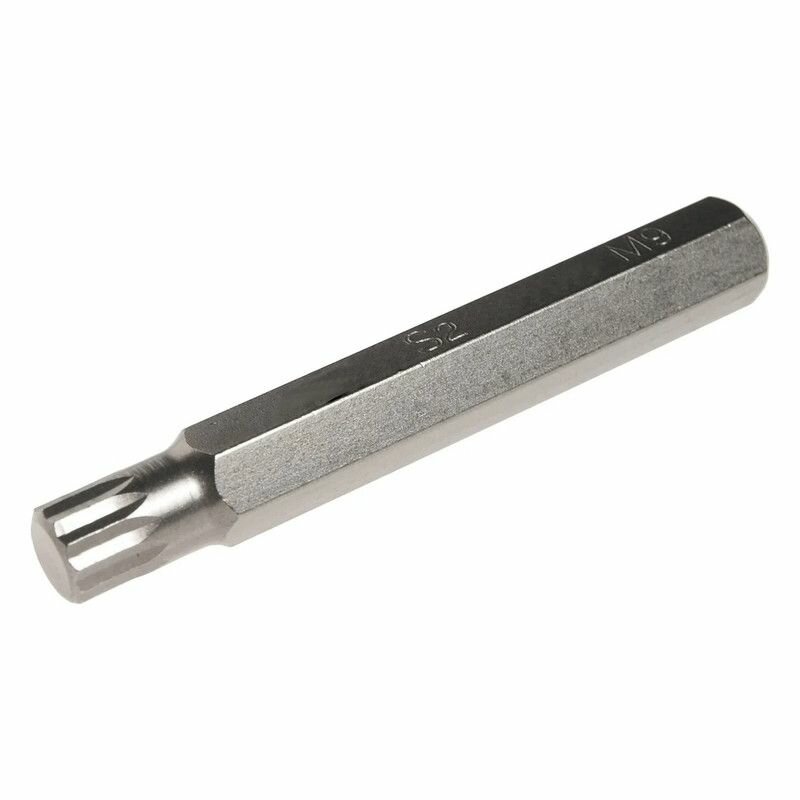 Бита 10 мм Spline M9 длина 75 мм, Force 1787509