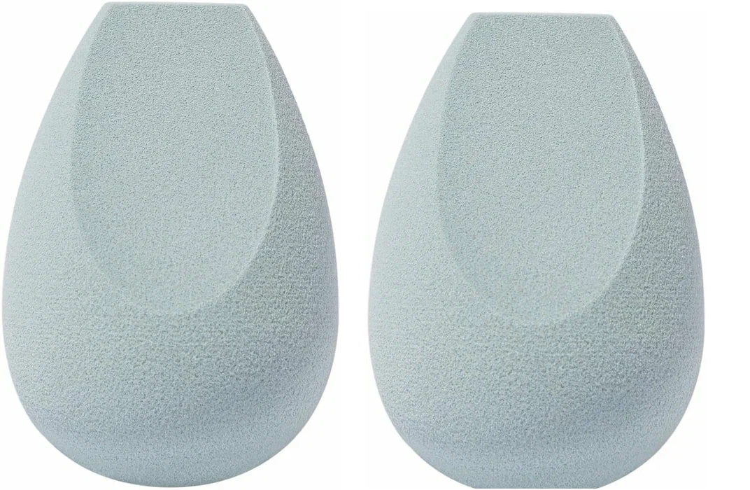 Спонж для макияжа Influence Beauty Antibacterial Makeup Sponge с ионами серебра 2 шт