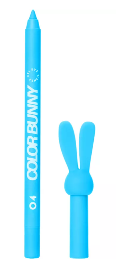 Карандаш гелевый для глаз Love Generation Color Bunny, тон 04 голубой, 1,3 г