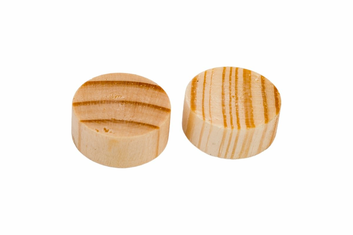 Tech-Krep/Zitar Заглушка цилиндрическая для отверстия 16мм сосна, 20 шт, пакет 151960