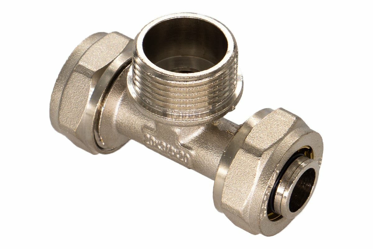 СТМ Тройник н/р 16х1/2х16 CTM01612