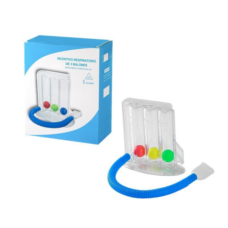 Тренажер дыхания, тренировка объема легких, физическое тестирование, тренажер для улучшения функции легких для людей среднего и пожилого возраста, дыхательный тренажер.