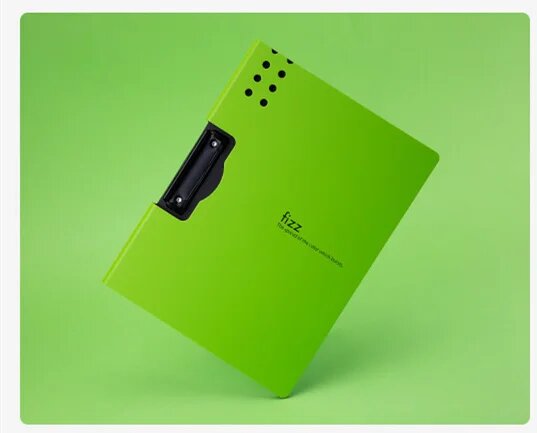 Fizz горизонтальная папка A4 Зеленый, Green