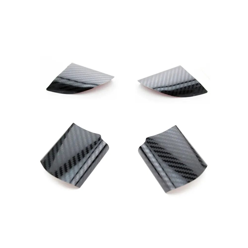 Декоративная накладка на руль автомобиля, из нержавеющей стали, для Ford Focus 2 MK2 2005 - 2011 carbon fiber