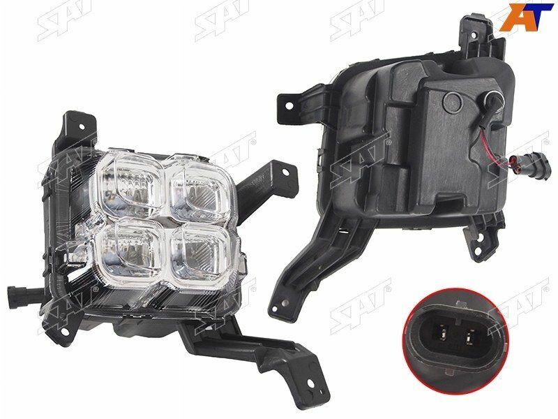 . SAT Фара противотуманная для KIA SORENTO 17-20 правая