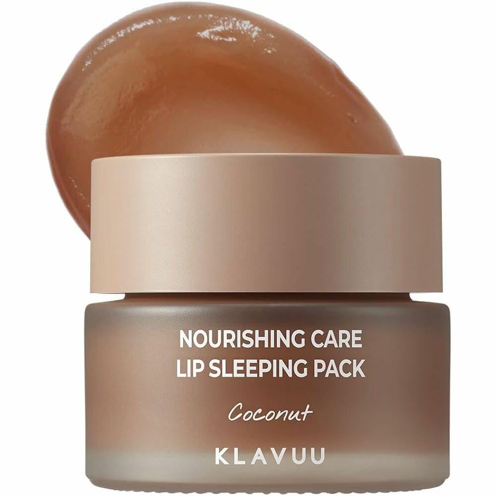 KLAVUU Ночная маска для губ с ароматом кокоса Nourishing Care Lip Sleeping Pack (Coconut)