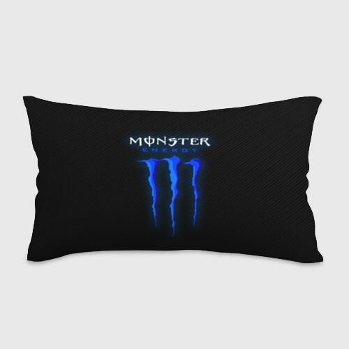 Blue monster energy Подушка