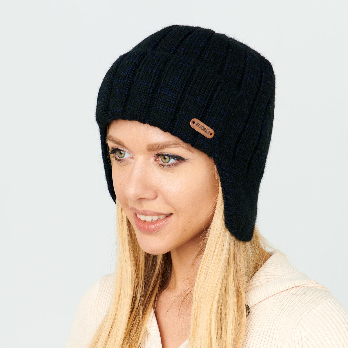 Шапка-ушанка для женщин