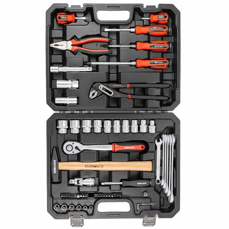 Набор инструментов Baum Auto 60 предметов (1/4", 1/2") BM-4602-5