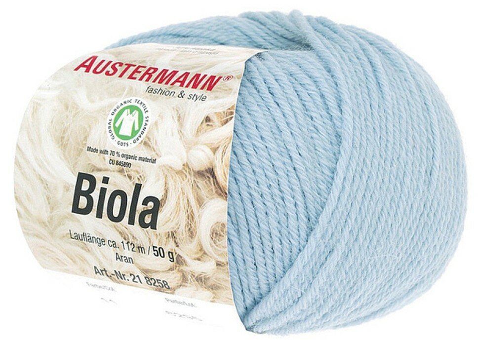 Пряжа Austermann 98258 Biola 50 г 112 м #0011