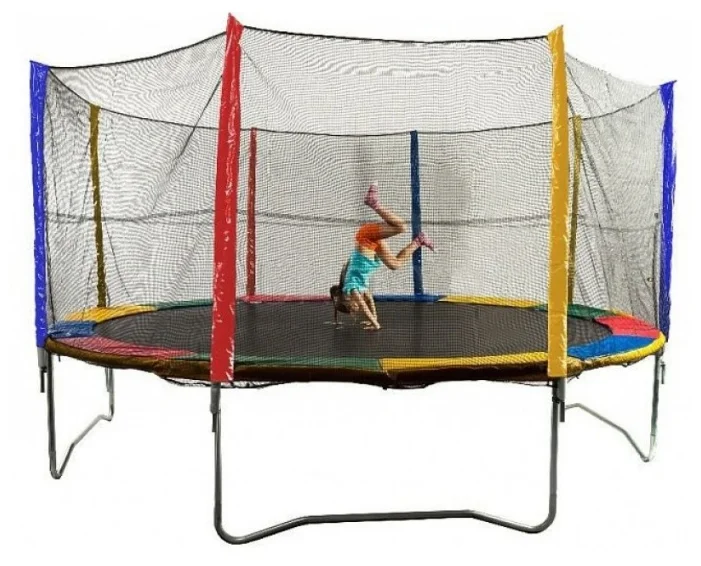 Каркасный батут Sundays Acrobat 488 см - 16ft с сеткой 490х490 см