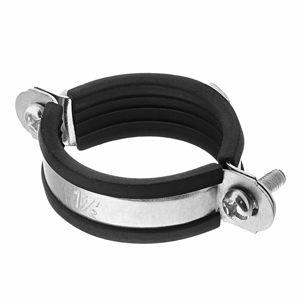 Хомут сантехнический 1 1/2 48-53 мм оцинкованная сталь (30 шт.) 2644006-1/551710/826162/8