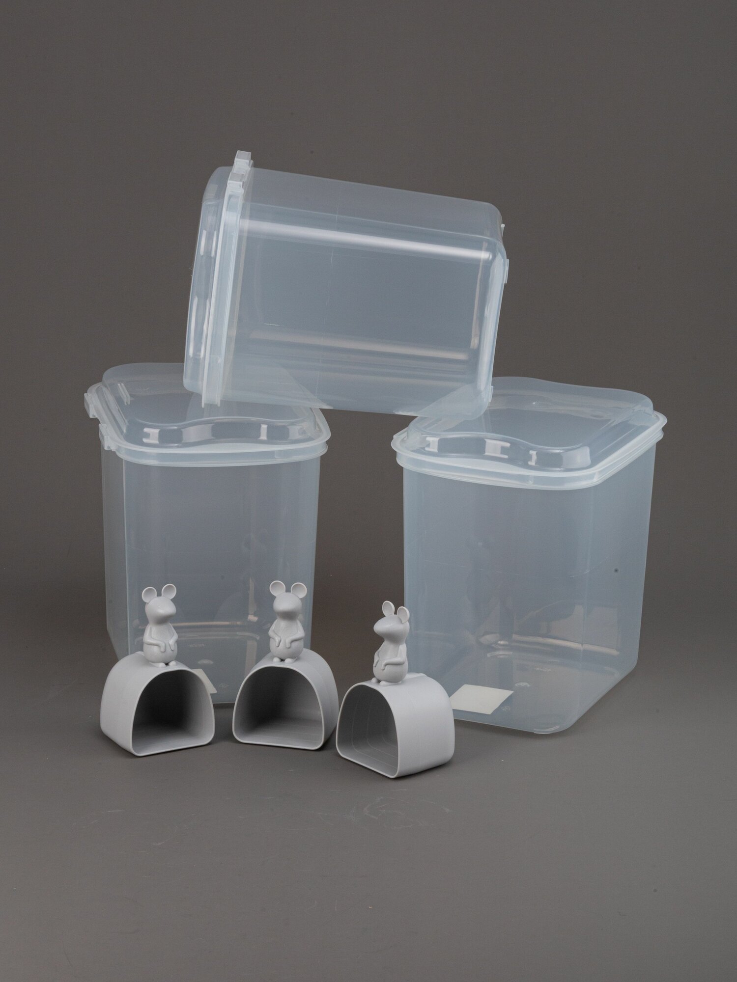 Контейнер д/муки 5 л (комплект 3 шт.)