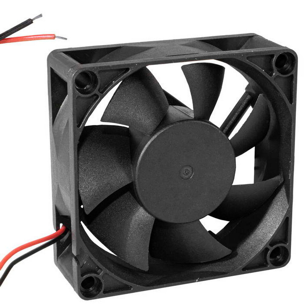 Осевой вентилятор 70х70х25 мм, 3800 об./мин, 12 В