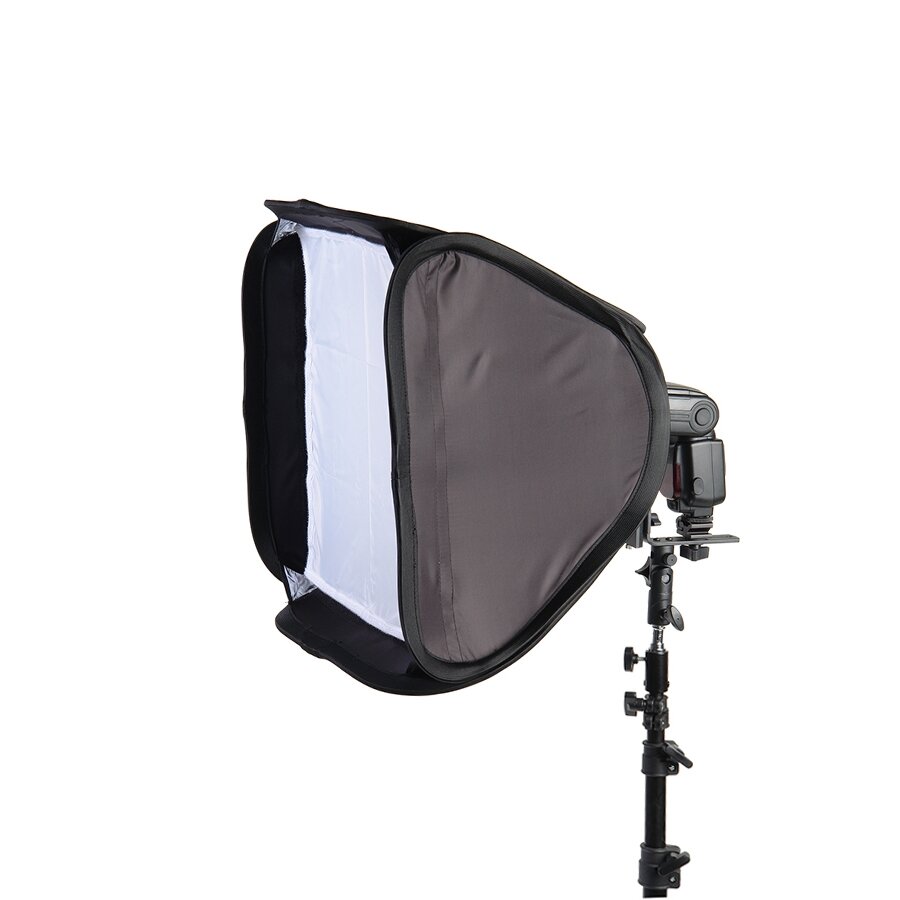 Софтбокс Falcon Eyes Eb-060 40X40Cm С Переходником Для Накамерных Вспышек