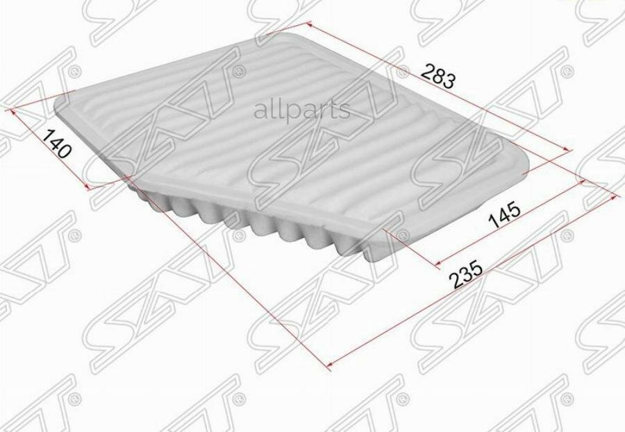 SAT ST-17801-50060 Фильтр воздушный Toyota Crown 03-12 / Lexus GS 00-08