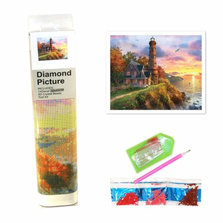 Алмазная мозайка ПУ 30х40см (ПВ) GD74963 Маяк