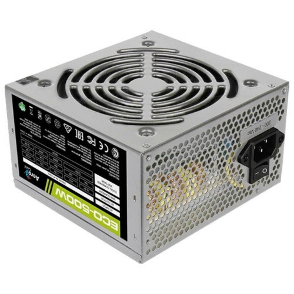Блок питания Eco 500W Aerocool 500 Вт