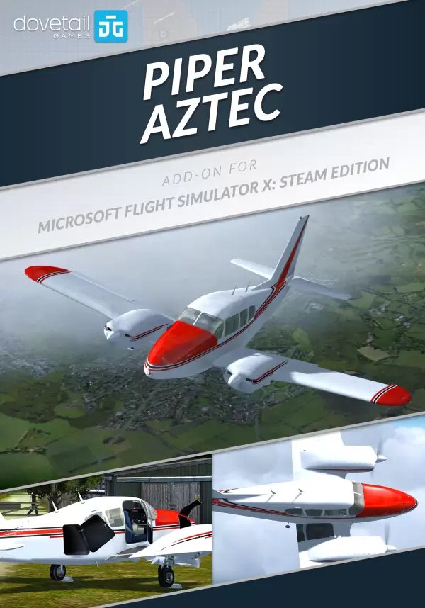 (DLC) Microsoft Flight Simulator X: Steam Edition: Piper Aztec Add-On (Steam; PC; Регион активации Евросоюз)