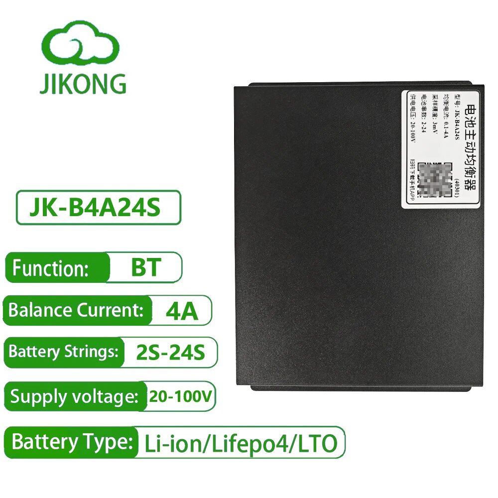 JK BMS 4A Lifepo4 Board Active Balancer 16S 48V Smart 2A 5A 15A Эквалайзер батареи 8S 24S 25V - 100V LTO Li-ion Bluetooth Storage
