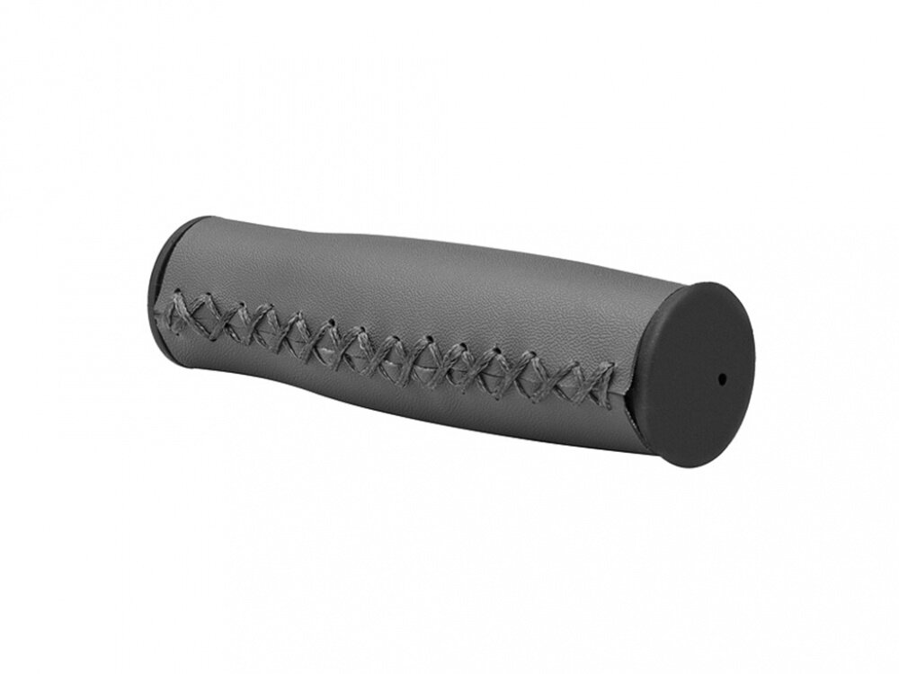 Ручки руля (грипсы) VLG-1168 Velo 125мм, прошитые серые