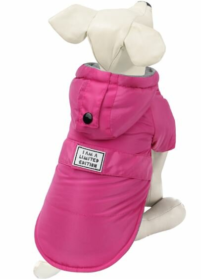 Triol Попона утепленная для собак серия BE TRENDY "Каприз" сиреневая, размер XS (20см)