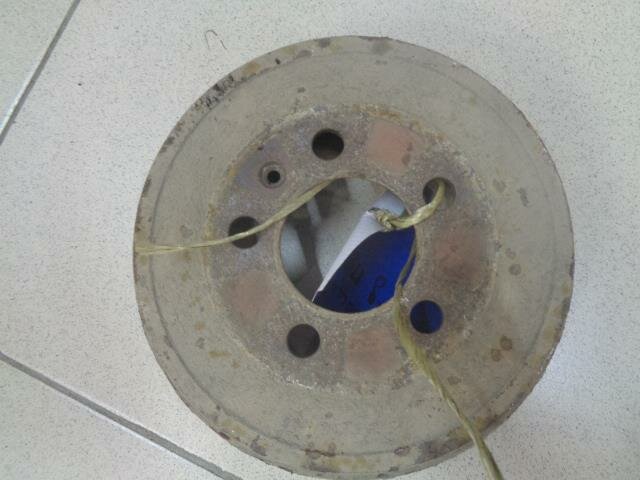 Диск тормозной задний от Skoda Fabia 1999-2007