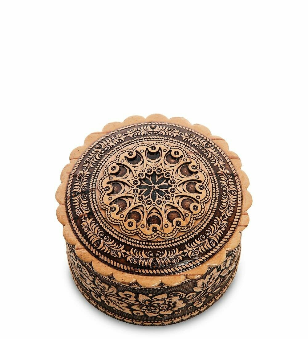 Шкатулка резная (береста) A2153860 Народные промыслы, Береста