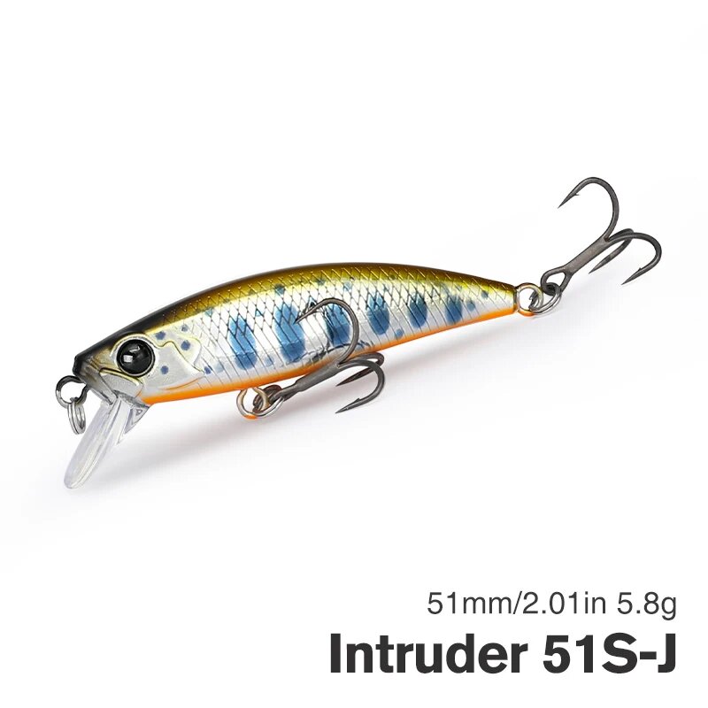 TSURINOYA Intruder 51S-J, 51мм, 5.8г, наживка
