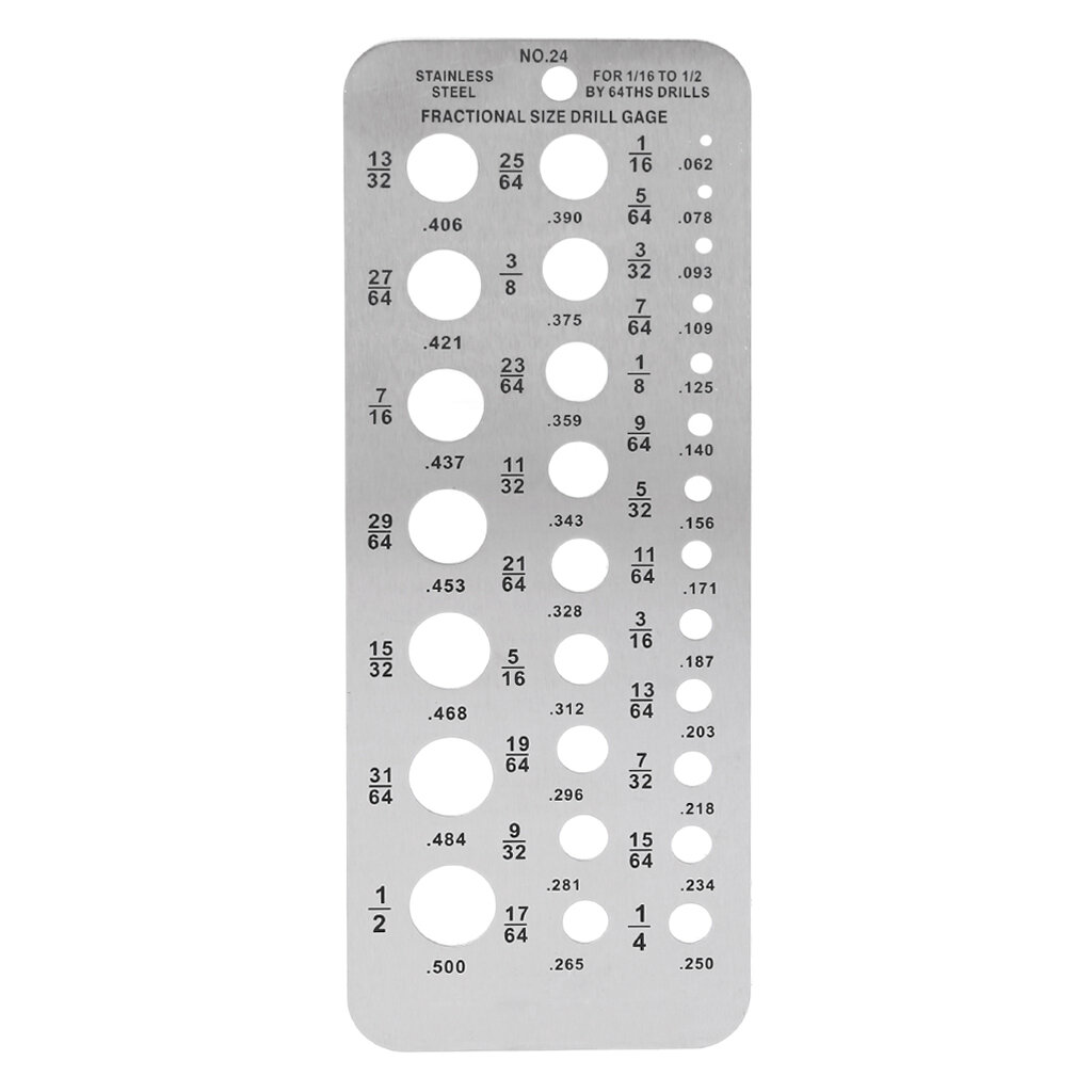 Измерительные инструменты Калибр бурового долота из нержавеющей стали