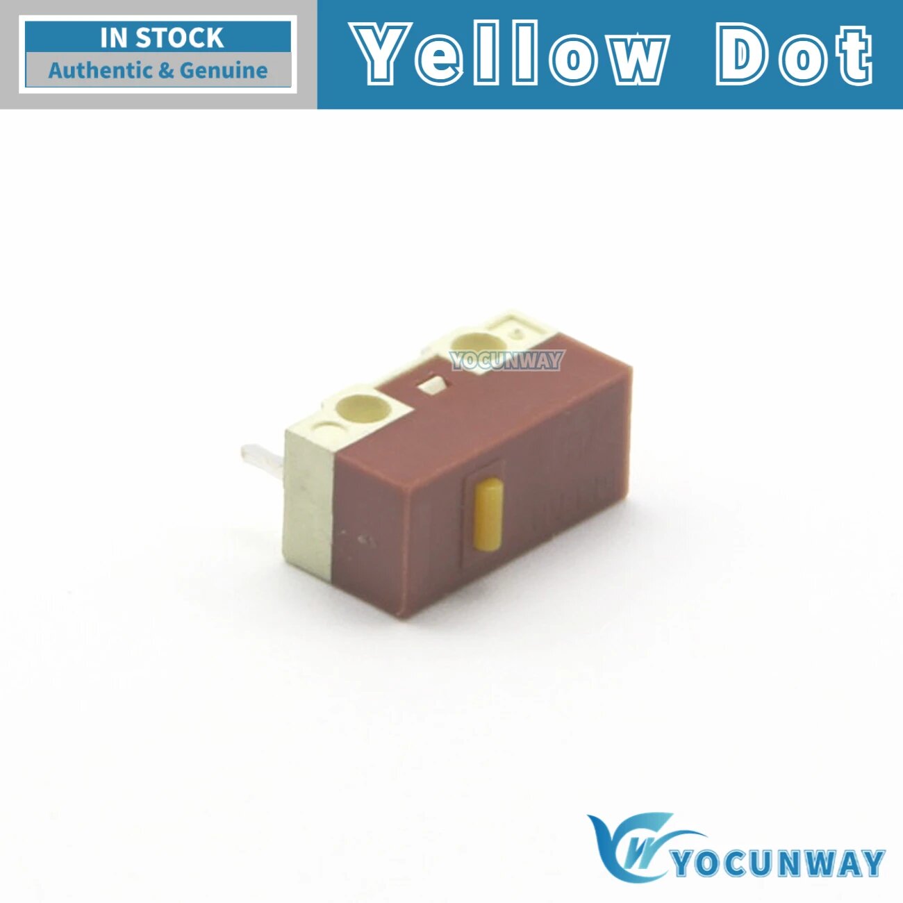 Микропереключатель HUANO-Silent для мыши Yellow Dot