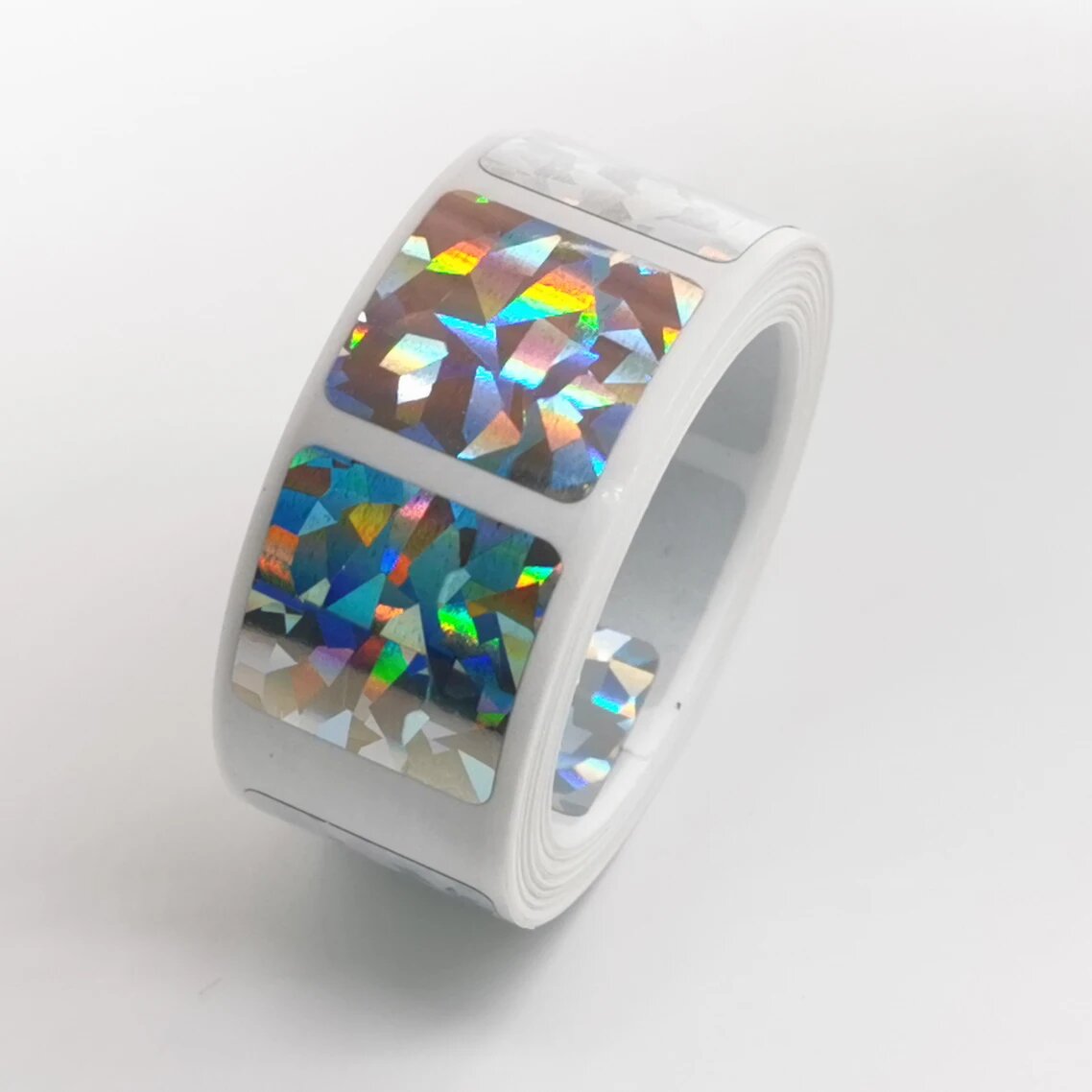 300 шт. скретч-наклейки 20*20 мм квадратный алмаз лазерный цвет металлик голограмма игра скретч-наклейка свадебная открытка