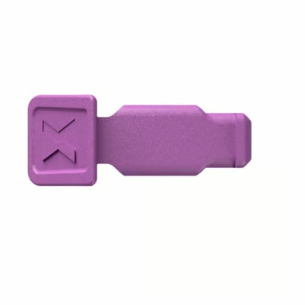 Зажимы ColorCode фиолетовый (10 шт.)- клипсы для персональной маркировки