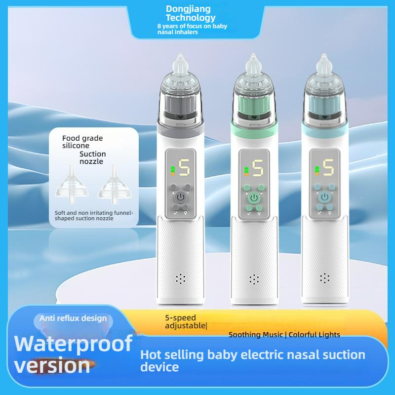 Электрический назальный аспиратор для удаления соплей и отсасывания соплей у младенцев и детей