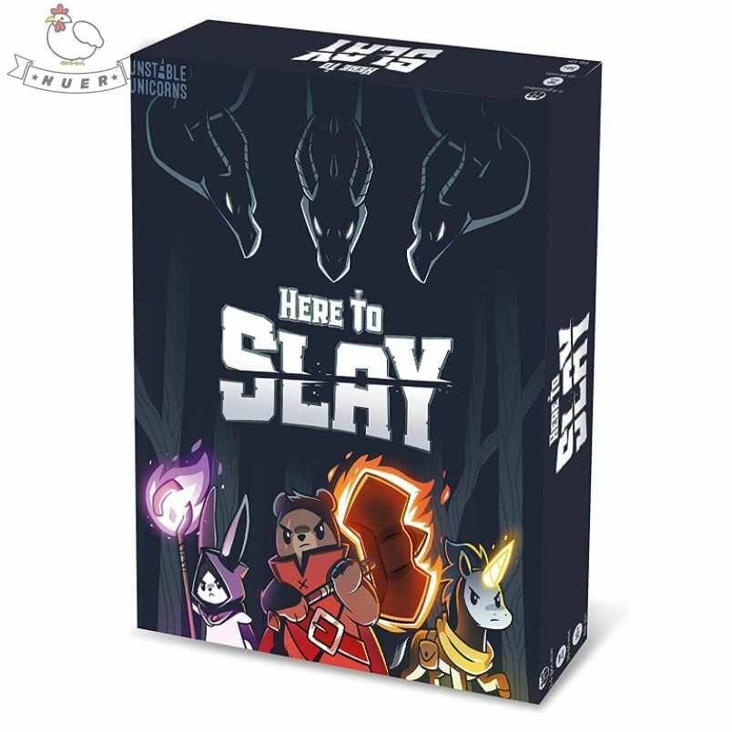 YY-"Here to Slay"/Настольная игра/Стратегическая семейная игра для взрослых и детей от 10 лет/Стиль Жизни