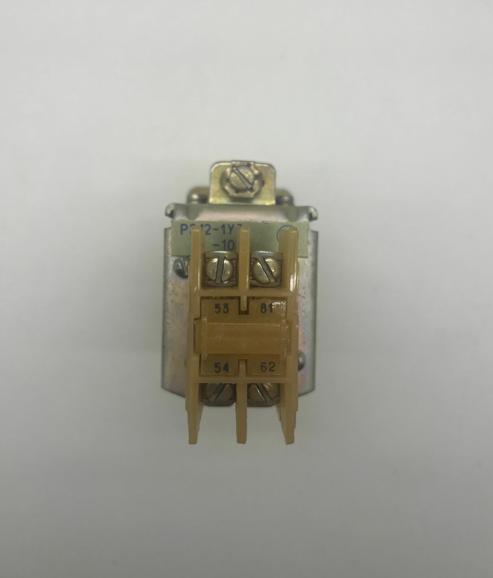 Реле тока РЭ12-1 У3 чэаз, Iн 10 А, 1"з" 1"р" присоед. переднее самовозврат.