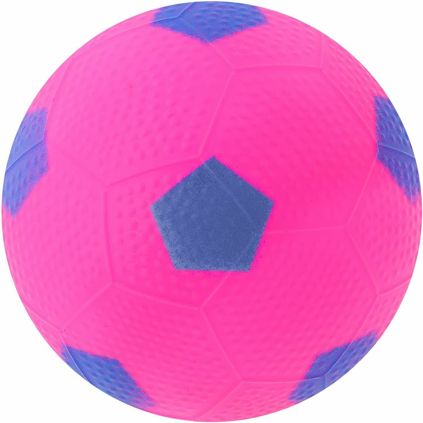 Мяч ZABIAKA, диаметр 12 см, игрушка для спортивных занятий и подвижных игр на улице и дома, мячик для детей, от 3 лет, цвет микс