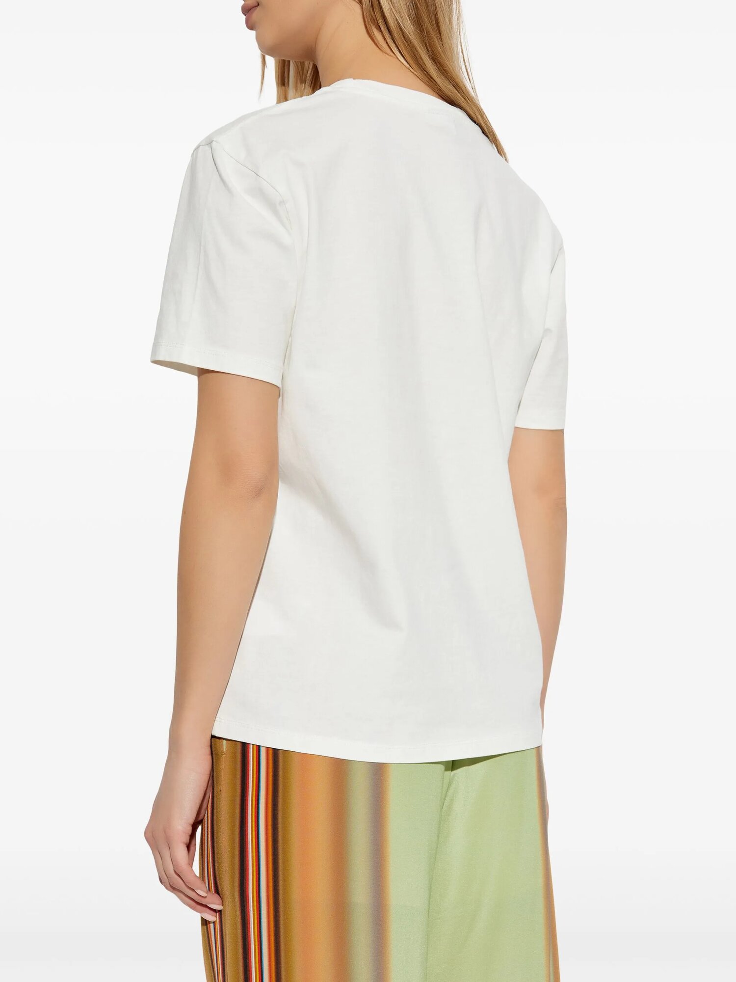 Футболка Paul Smith Happy Gradient, размер 40, white — фото 1